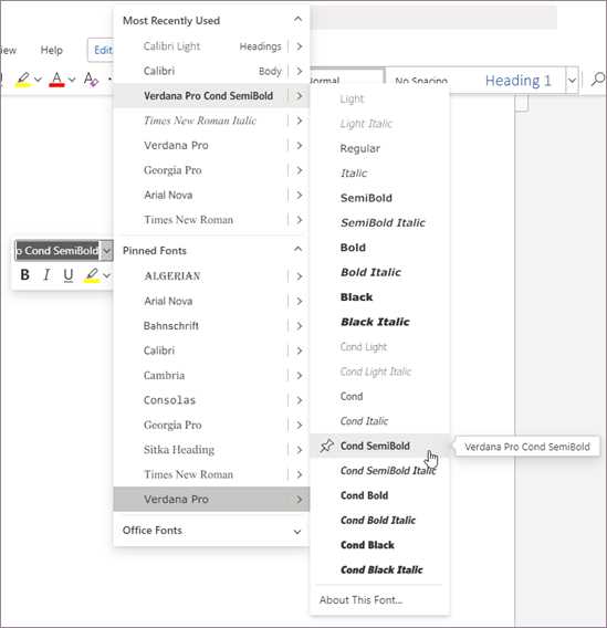 Какие шрифты лучше всего использовать для заголовков в Microsoft Word.
